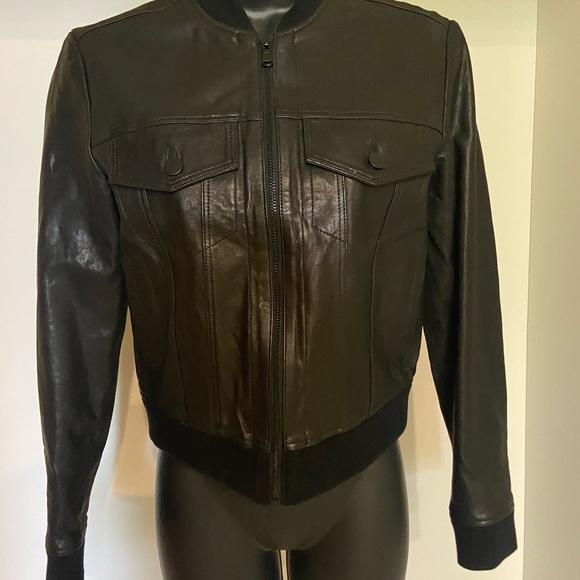 J Brand | Jackets & Coats | J Brand Leather Jacket | Poshmark